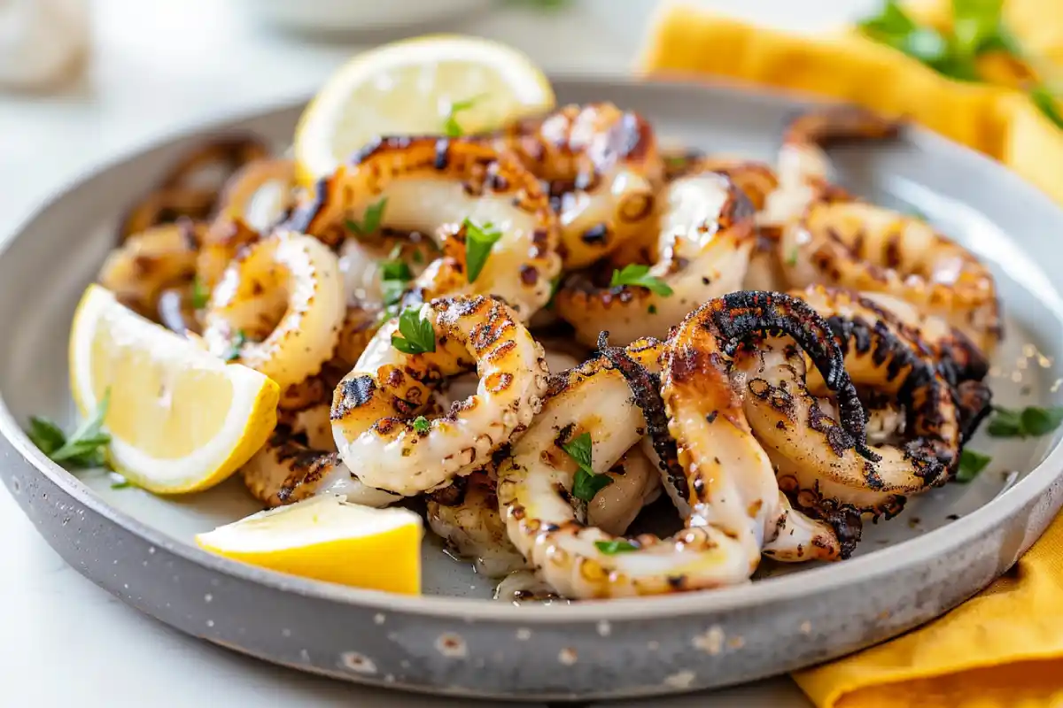 Grilled Calamari Recipe – Tender, Smoky & Foolproof